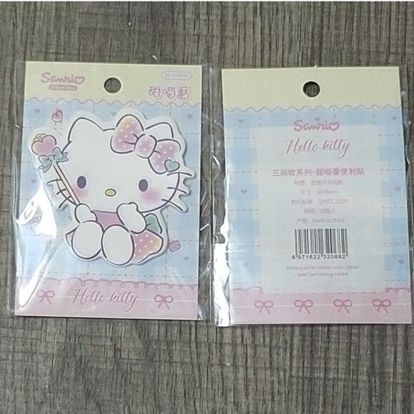 not branded | Office | Hk957 Hello Kitty Licensed Sticky Notes 3ct ...